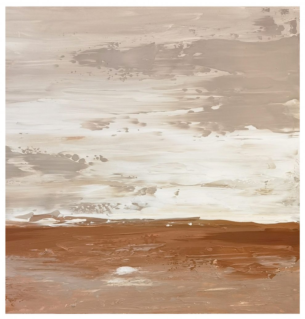 Brown Sky Canvas Printing Custom Size by Artist Ms Grace | MoreDesign.com