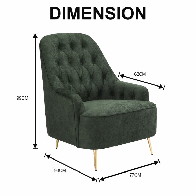 Chester High Arm Chair With Ottoman | MoreDesign.com