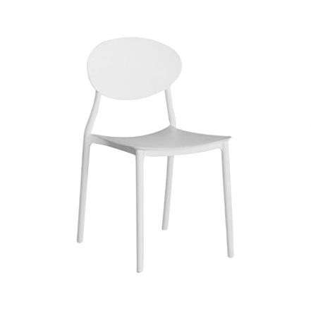 Victoria Chair (White Cream) | MoreDesign.com