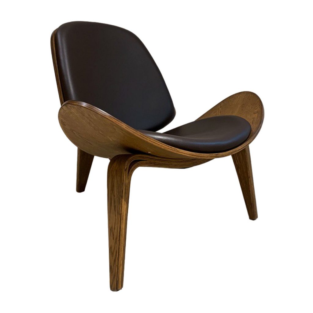 Shell Chair (Coffee) | MoreDesign.com