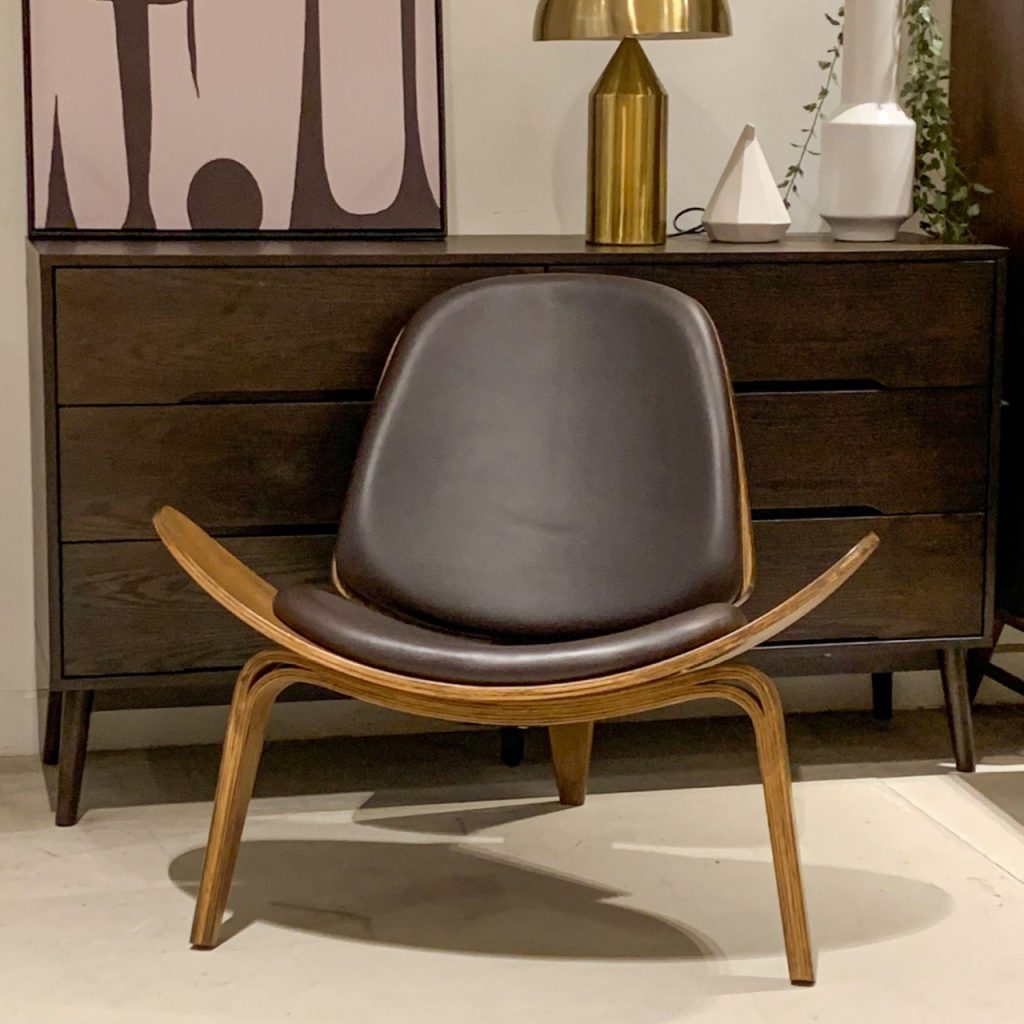 Shell Chair (Coffee) | MoreDesign.com