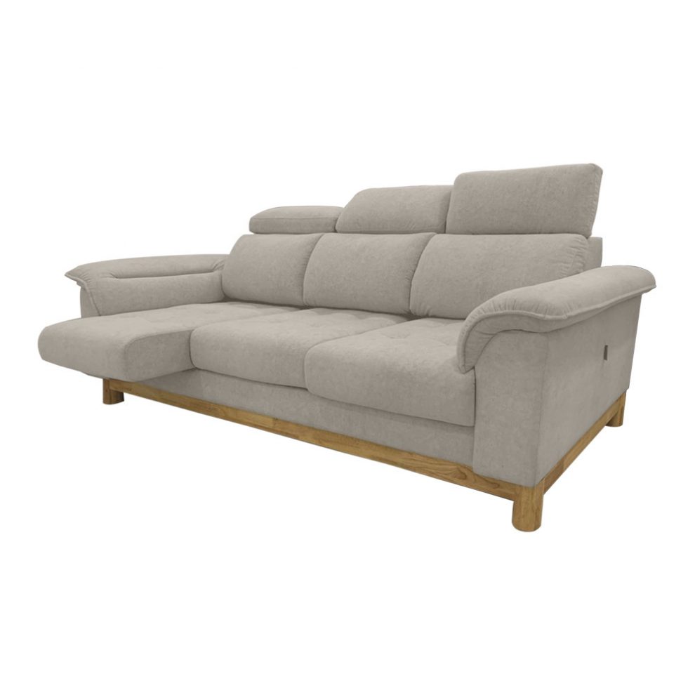 Kairo Sofa 3 Seater (White Smoke) | MoreDesign.com