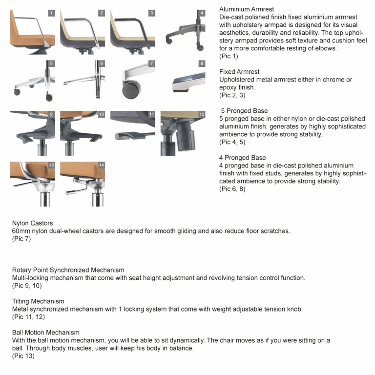 UN 610 Office Chair | MoreDesign.com