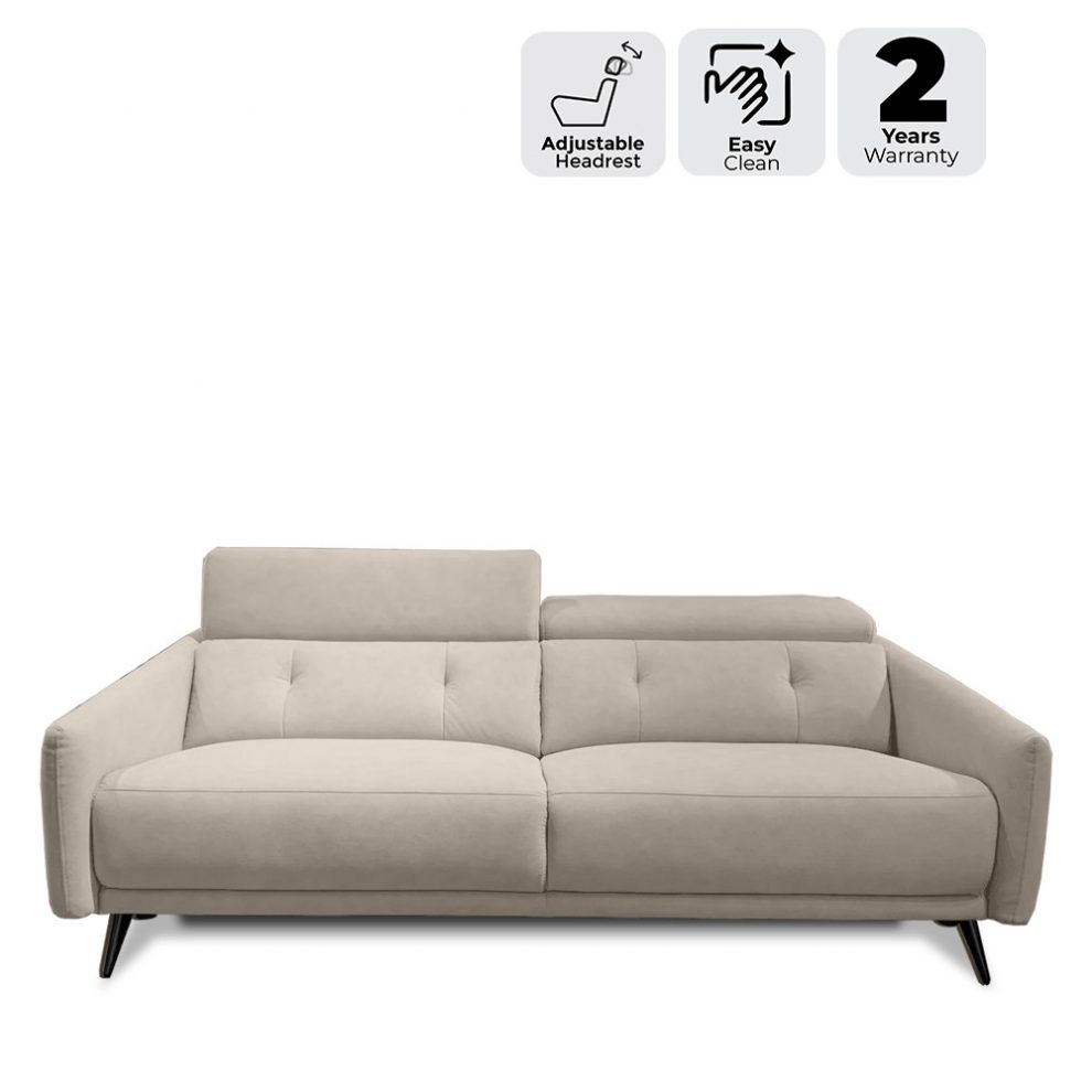 Pico 3 Seater Sofa (Easy Clean Fabric) | MoreDesign.com
