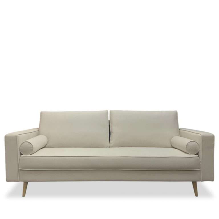 Benji-MZ 3 Seater Sofa (Easy Clean Beige) | MoreDesign.com