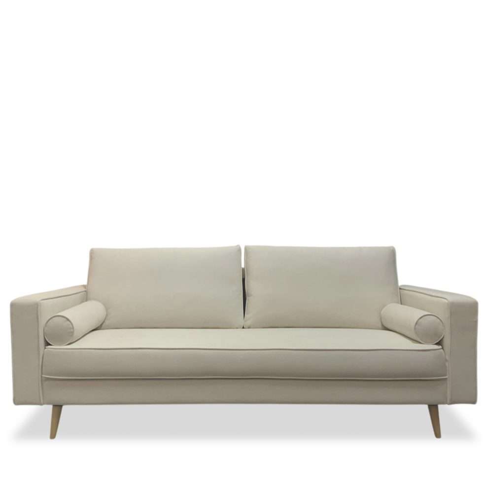 Benji-MZ 3 Seater Sofa (Easy Clean Beige) | MoreDesign.com
