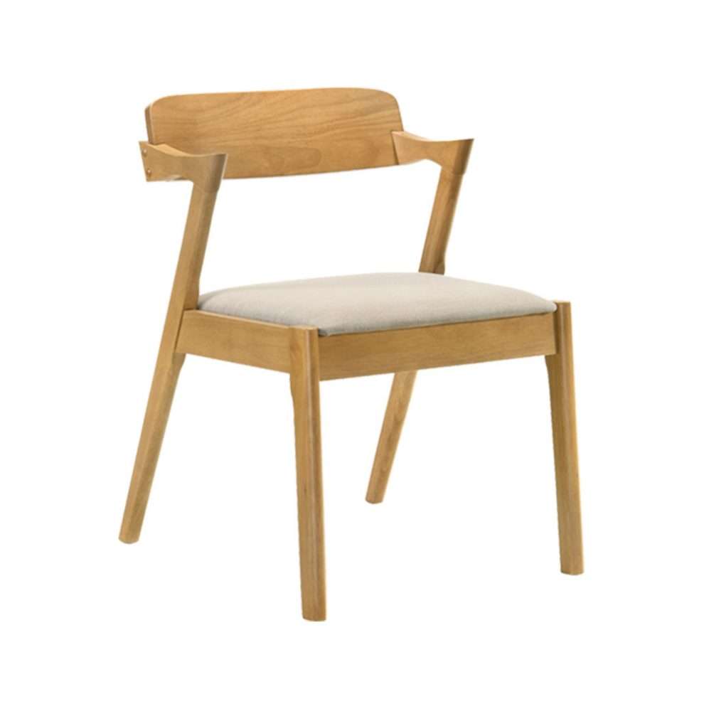 Paco Dining Chair (Natutal, Beige) | MoreDesign.com