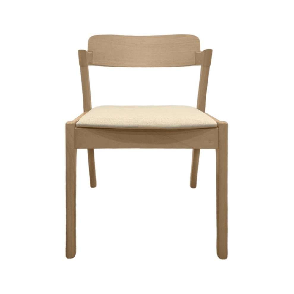 Paco Dining Chair (Natutal, Beige) | MoreDesign.com